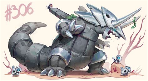 Aggron Sketches De Pokémon Vivien Siemers