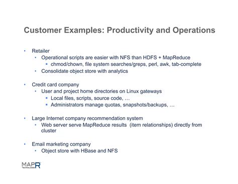 Philly Db Mapr Overview Ppt