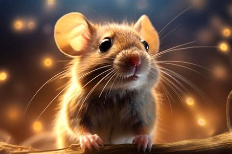 Premium Ai Image Mouse Background