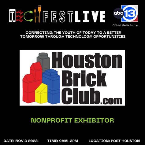 Khalil Vinson On Linkedin Techfestlive Houstonbrickclub Exhibitor