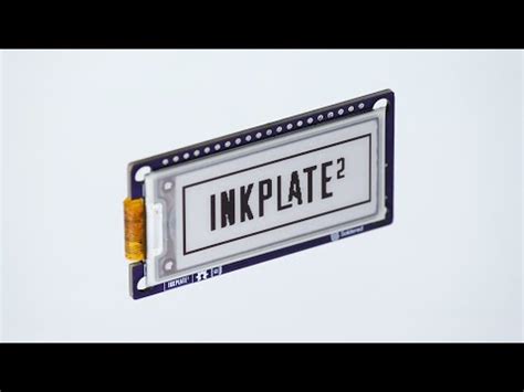 Inkplate 2 est un écran WiFi ePaper de 2 13 pouces programmable avec