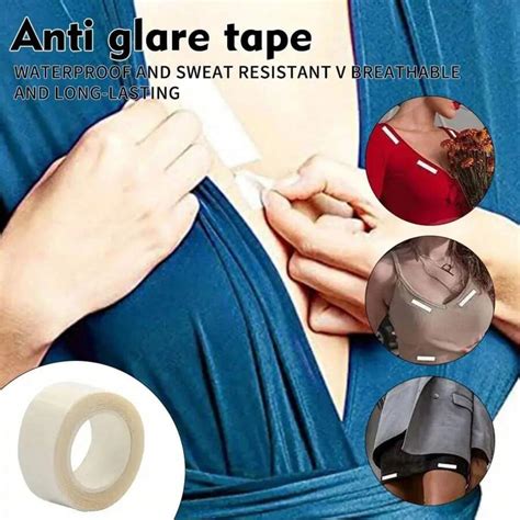 Women Anti Flashing Adhesive Double Sided Tape Clothing Accessories