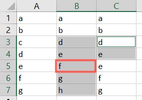 How To Find And Highlight Row Differences In Microsoft Excel