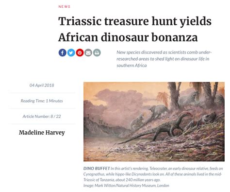 Triassic Reporting South Africa