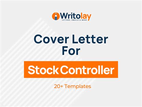 Stock Controller Cover Letter 4 Templates Writolay