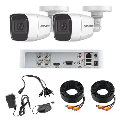 Kit Circuito Cerrado Epcom Audio Metal