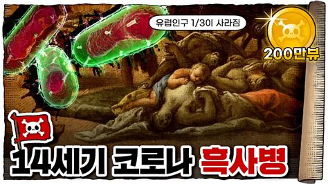 💀 흑사병이 인류 사회를 뒤바꾼 과정 💀 인류 최악의 전염병 흑사병 총정리 Youtube