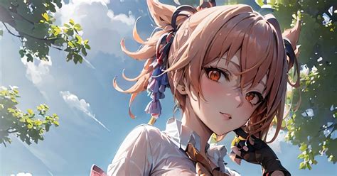 Aiイラスト Lewd Schoolgirl Yoimiya Argosliteのイラスト Pixiv