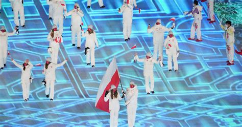 Pekin 2022 Tak Polacy prezentowali się podczas ceremonia otwarcia igrzysk