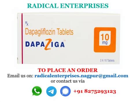 Dapagliflozin 10mg Tablets At ₹ 130stripe Daparyl 10 In Nagpur Id