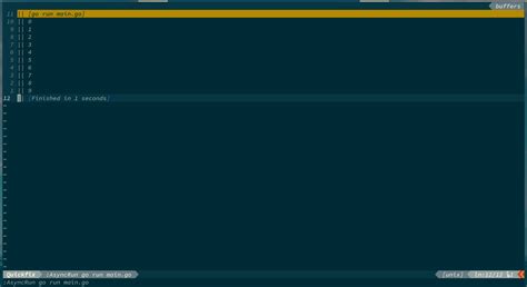 Go Run Hasn T Stdout By Mode Async Issue Skywind Asyncrun Vim GitHub