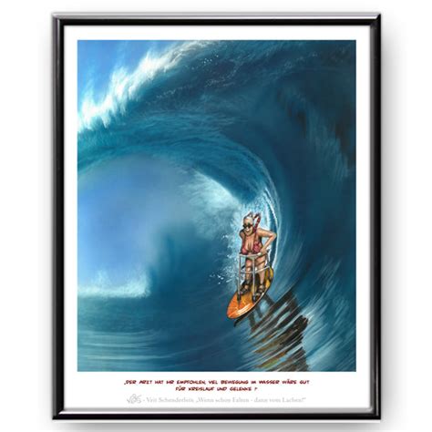 Bilder Karikaturen Cartoons Sport Wassersport Surfen Oma Veit`s