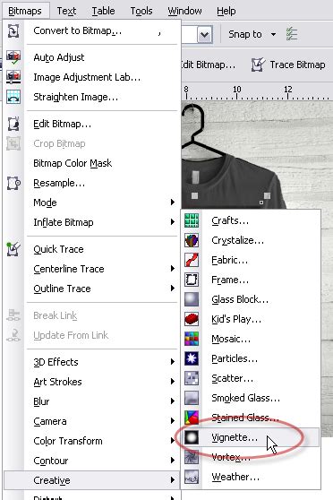 Membuat Efek Blur Pada Tepi Objek Bitmap Di Coreldraw Belajar Coreldraw