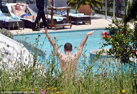 Sam Smith Shows Off His Slimmed Down Figure In Trunks As He Holidays In