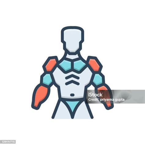 외골격 갑옷 기계류에 대한 스톡 벡터 아트 및 기타 이미지 기계류 로고 로봇 Istock