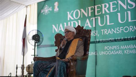 Buka Konfercab VII NU Banyumas Ini Pesan KH Miftachul Akhyar Rais Aam