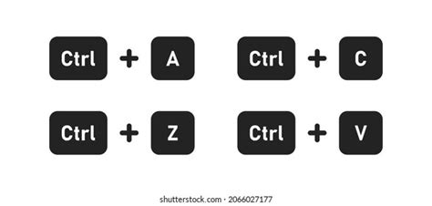 Ctrl Alt Del Shortcut Keys Keyboard Stock Vector Royalty Free 2235338045 Shutterstock