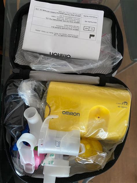 Omron Nebuliser Health And Nutrition Thermometers On Carousell