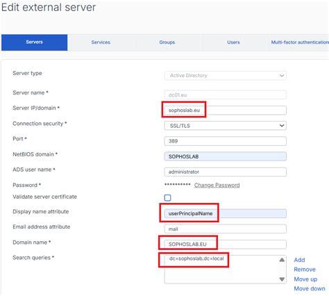 Sophos Firewall Authentication Multi Upn Configuration Recommended Reads Sophos Firewall