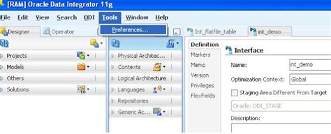 Odi Architecture Overview ~ Oracle Data Integrator