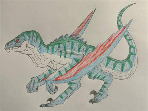 The Mutadon Jurassic World Rebirth By Drawasaurus04 On Deviantart