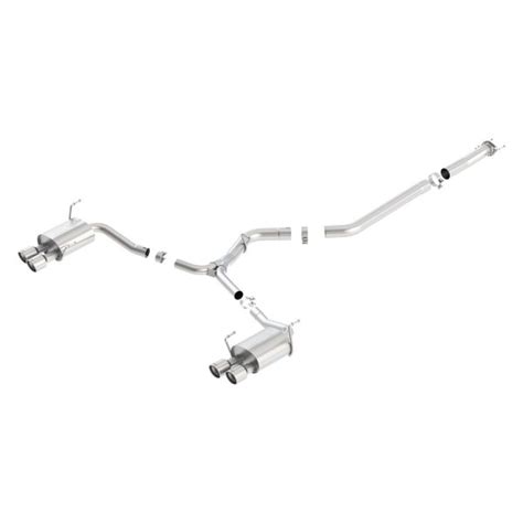 Borla® Subaru Wrx 2017 S Type™ Cat Back Exhaust System With Quad Rear
