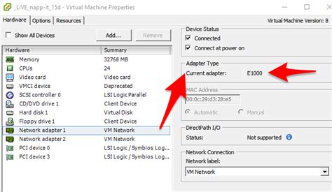 Enable Vmxnet3 In ESXI VSpehere For Napp IT Omni OS VM TinkerTodd Com