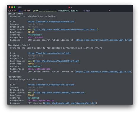 Media Ferium 3287 The Cli Minecraft Mod Manager Written In Rust