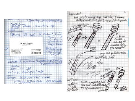 Innovation Notebooks Medical Device Innovation Handbook