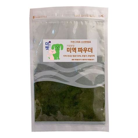 더펫플러스 미역가루 1kg 반려견간식 영양제 홈플러스 택배배송
