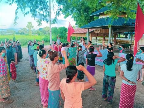 လက်ပံတောင်းတောင်ဒေသ လူထု သပိတ် စစ်ကြောင်း ဖက်ဆစ် စစ်တပ် တော်လှန်ရေး ခ