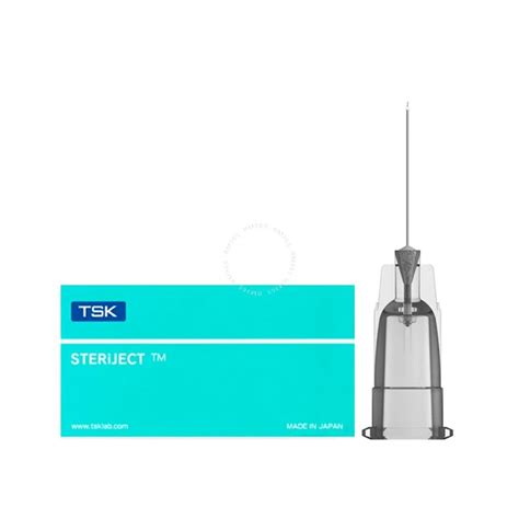 Tsk Steriject Premium Prc Control Hub Needle 27g X 38mm Eurl Clicok