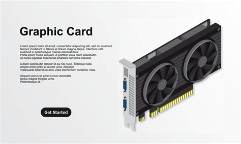 3d Isometric Video Graphic Card Video Graphics Card For Cryptocurrency Mining Or Gaming 3d Isometric Video Graphic Card Video Graphics Card For Cryptocurrency Mining Or Gaming