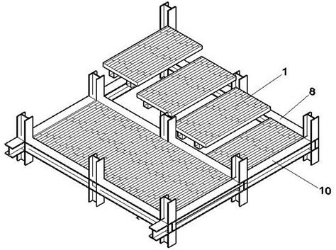 一种与装配式钢框架配套的泡沫混凝土楼板体系的制作方法