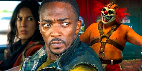 Twisted Metal Trailer Anthony Mackie Is A Wiseass Post Apocalyptic