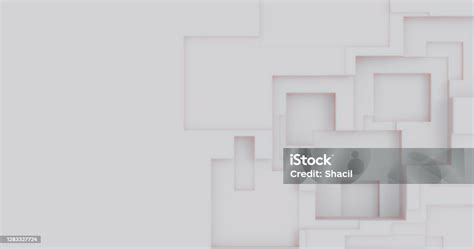 3d 렌더링 추상적 배경입니다 밝은 색조의 주변 오클루전의 현대적인 기하학적 큐브 포스터 커버 브랜딩 배너 포스터를 위한 미니멀한 디자인 0명에 대한 스톡 사진 및 기타
