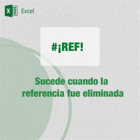 El Error ¡ref Es Muy Frecuente En Excel Profesional Facebook