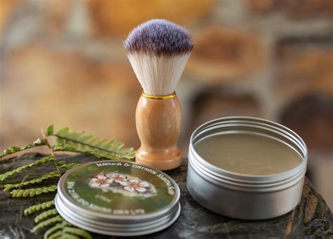 Handmade Shaving Soap In Travel Tin Nz Native Oils