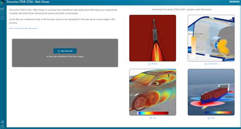 View CFD Simulation Results In Web Browser Simcenter
