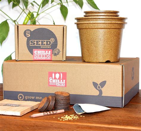 Chilli Seeds Starter Pack By Seed Pantry