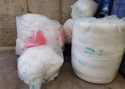 Epe Film Rejected For Recycling Can Be 100 Recycled By Foam Densifier