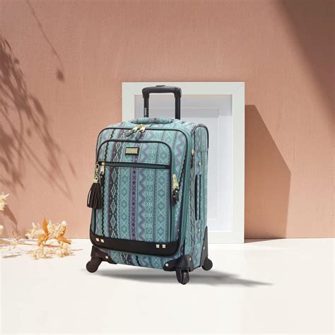 Steve Madden Designer Luggage Collection 3 Piece Softside Expandable
