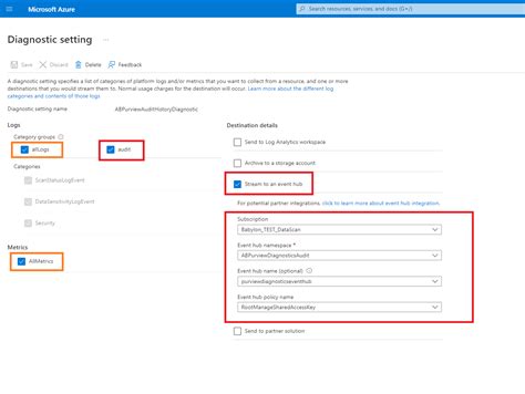 Data Map の監査ログ、診断、アクティビティ履歴 Microsoft Learn