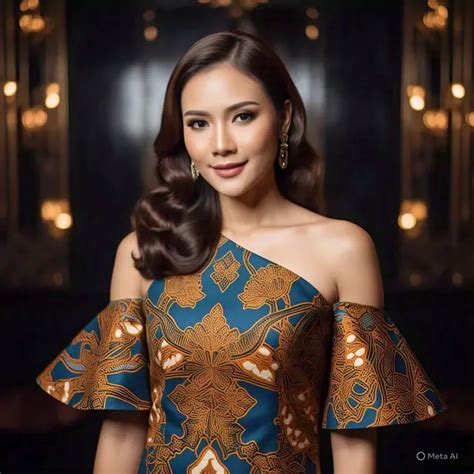 13 Model Batik Modern Wanita Yang Cocok Untuk Berbagai Acara Trendi