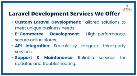 ppt laravel framework future of modern web development powerpoint