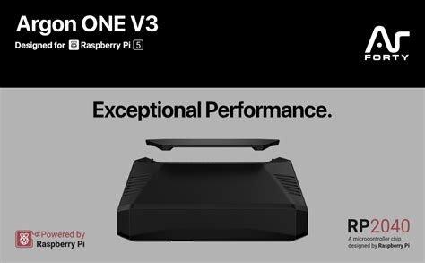 Argon One V3 Raspberry Pi 5 Case Electronics