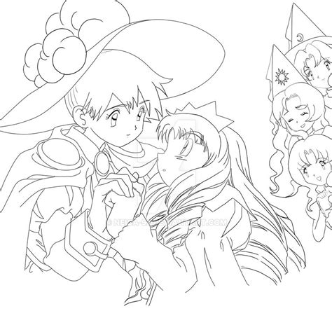 Card Captor Misty Lineart By Neica 92 On Deviantart