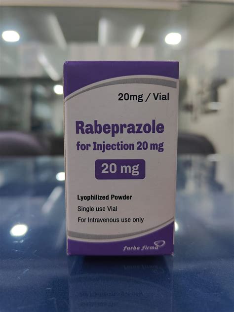 Rabeprazole For Injection Farbe Firma Pvt Ltd