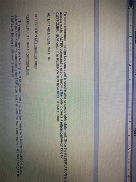 Solved Styles 1 1 1 1 3 4 1 5 To Add A Reference