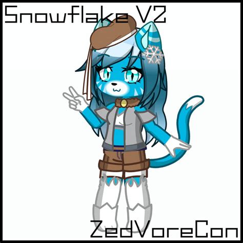 Snowflake V2 Oc By Zedvorecon On Deviantart